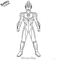 Ultraman Geed 2 Coloring Page - Free Printable Ultraman PDF Coloring ...
